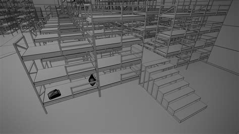 Squid Game Lobby Map 3d Model Cgtrader