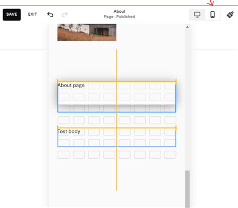 issue with mobile view gap between text and image customize with code squarespace forum