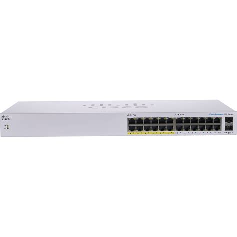 Cisco CBS110 24PP 110 Series Unmanaged 24 Port Rack Mountable Ethernet Switch ElationTek