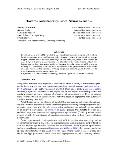 Towards Automatically Tuned Neural Networks Jmlr Workshop And Conference Proceedings 1 1 8