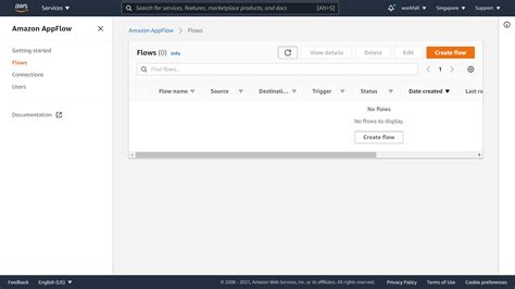 How To Create A Data Flow To Share Data Between Aws And Salesforce Using Amazon Appflow The
