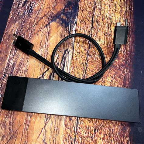 Used Hp Elite Zbook Thunderbolt Docking Station Hstnn Cx With Laptop Cable Ubb Threads