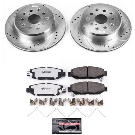 Power Stop 93 97 Lexus Gs300 Rear Z26 Street Warrior Brake Kit Intec