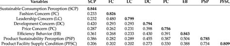 Discriminatory Validity Test Of Latent Variables Download Scientific