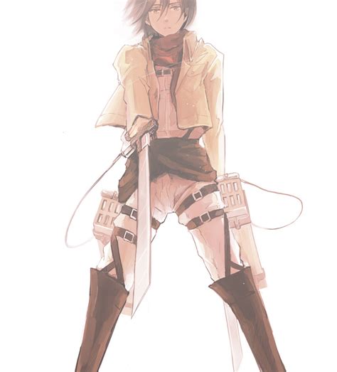 Mikasa Ackerman Shingeki No Kyojin Drawn By Max Secret Danbooru