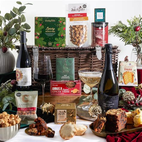 Festive Joy And Sparkle Christmas Hamper Hampers Gourmet Ts Xmas