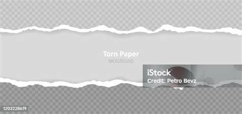 텍스트 또는 메시지에 대한 제곱 된 가로 용지 스트립을 찢어 찢어진 종이 가장자리 찢어진 종이 줄무늬 벡터 일러스트레이션 0명에