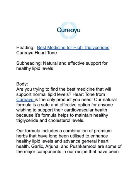 Ppt Subheading Natural And Effective Support For Healthy Lipid Levels 3 1 Powerpoint