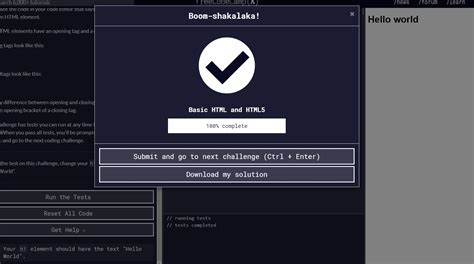 Cant Get Pass First Lesson Html Css The Freecodecamp Forum