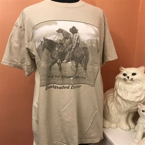 90s T Shirt Vintage Tshirt Designated Driver Paul Stanton Drunk