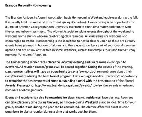 Free Reunion Agenda Templates Family College Friends