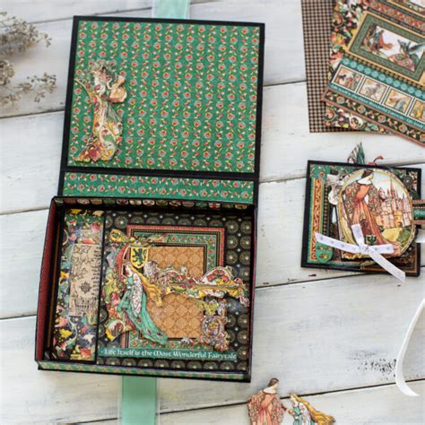 DIY Treasure Box Envelope Tutorial By Phoebe Tonosaki Graphic Papers