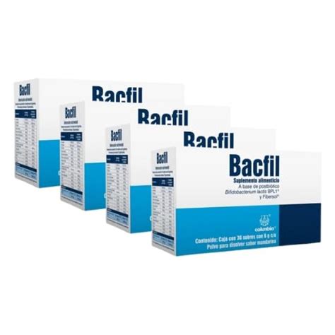 Bacfil Suplemento Alimenticio ¿dónde Comprar Al Mejor Precio México