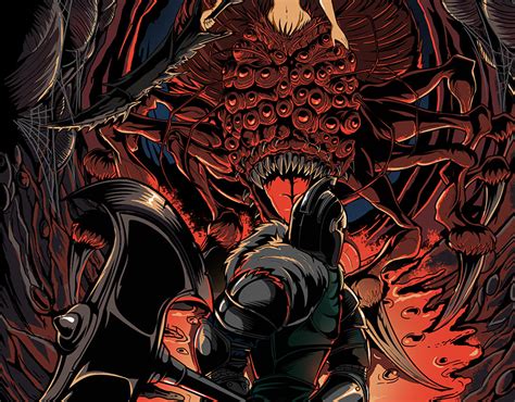 Darksouls Chaos Witch Quelaag Behance