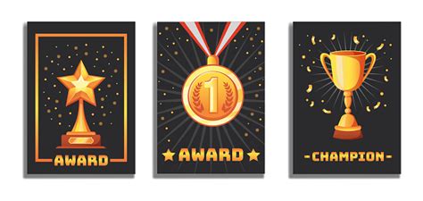 챔피언 상 포스터 골드 트로피 챔피언십 일러스트레이션 벡터 승리 컵 기호 배너 1위에 대한 스톡 벡터 아트 및 기타 이미지