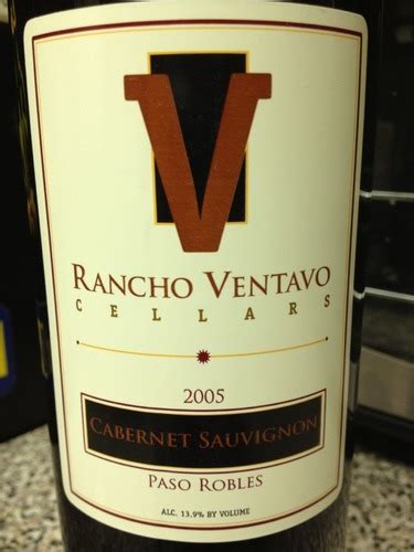 Rancho Ventavo Cellars Cabernet Sauvignon Vivino Us