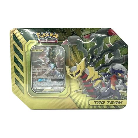 購買 2019 Pokemon Tcg Power Partnership Tin Garchomp And Giratina Gx Novelship