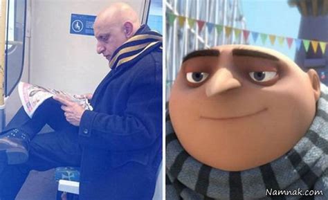 تصاویر افرادی که مشابه شخصیت های کارتونی هستند