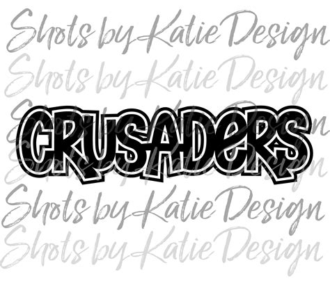 Crusaders Png Crusaders Svg Crusaders Digital Crusaders Letters Crusaders Vector Instant