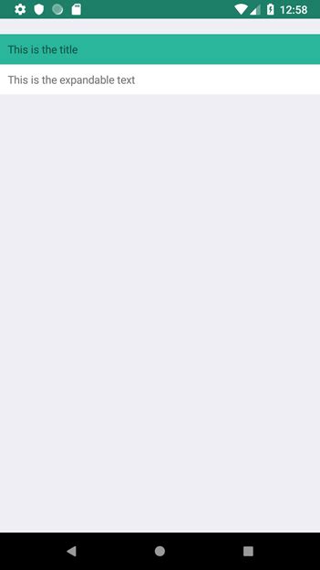 Create A Contentview With Expandable Functionality In Xamarinforms