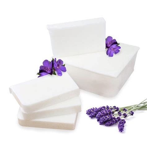 Melt And Pour Soap Making Base White With Lavender Fragrance 2 Lbs
