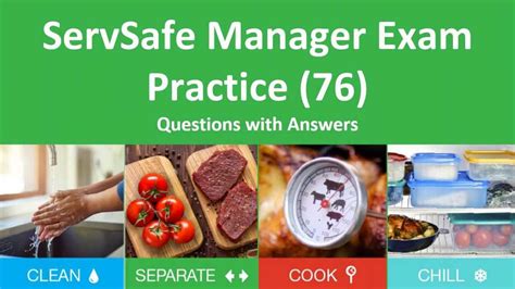 Succeed On The Servsafe Food Handler Exam With These Answers