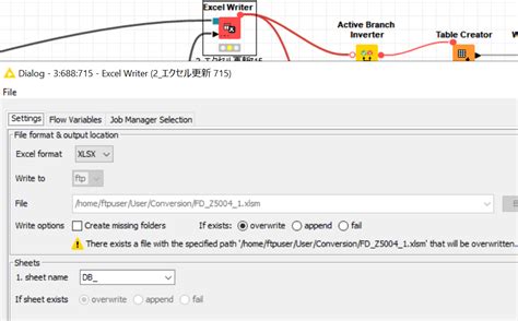 Can Not Update Xlsm File In The Business Hub Workflow Knime Business