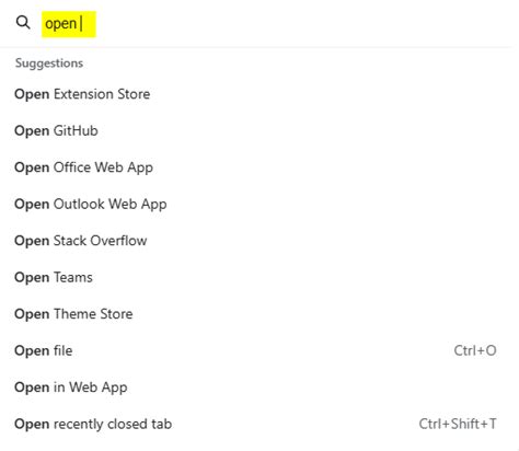 How To Use The Command Palette In Microsoft Edge Browser I Have A Pc