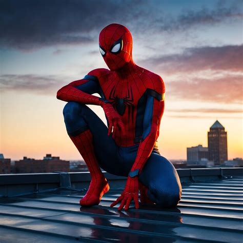 Spiderman Hero Pose Images Free Download On Freepik