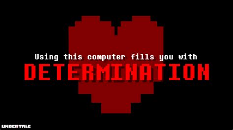 Undertale Determination Red Undertale ゲームオーバー Ifwb