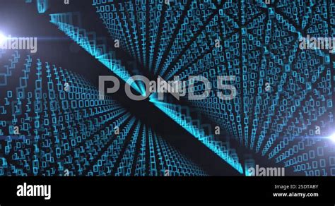 Animation Digital Interface Blue Binary Stock Videos And Footage Hd And 4k Video Clips Alamy