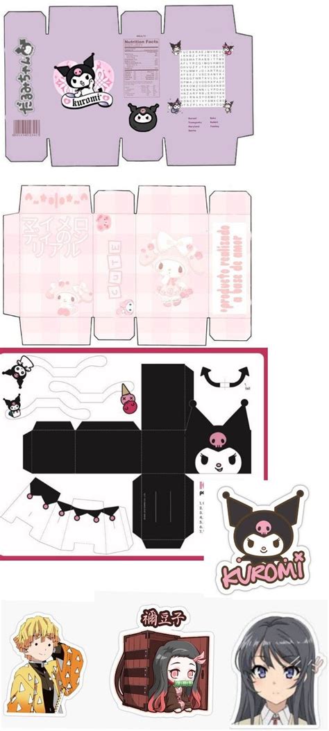 Pin By K On 🔮🌸 Kuromi 🎀👾 Hello Kitty Crafts Paper Doll Template Hello Kitty Printables