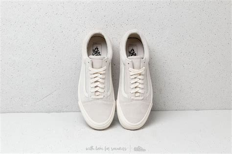 Vans Og Old Skool Lx Leather Suede Marshmallow Footshop