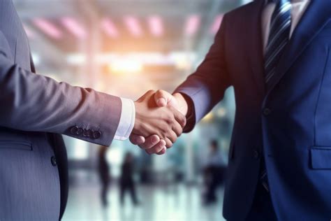 Handshake Hand Handshake Adult AI Free Photo Rawpixel