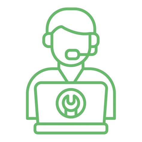 Premium Vector Technical Support Icon