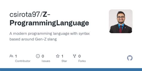 Github Csirota97z Programminglanguage A Modern Programming Language With Syntax Based Around