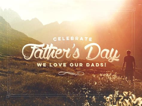 For Fathers Day Church Clip Art Fathers Day Powerpoints Bi Fold