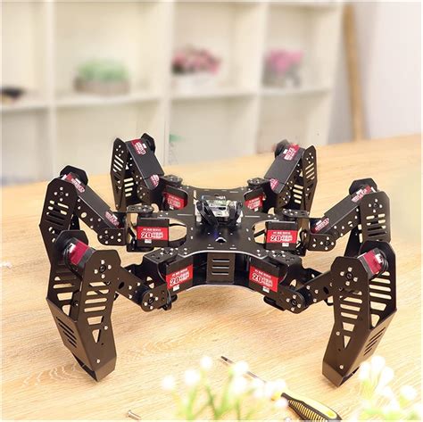 buy spider robot 6 legged hexapod spider robot spiderbot bus servo app