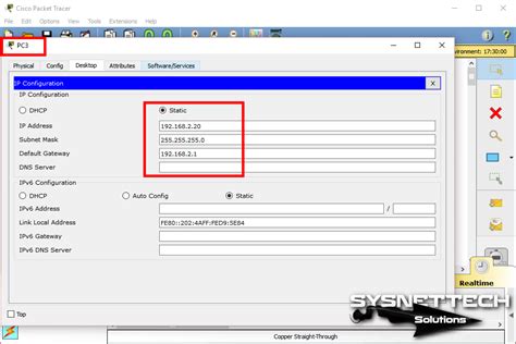 How To Create A Network On Packet Tracer A Simple Lan