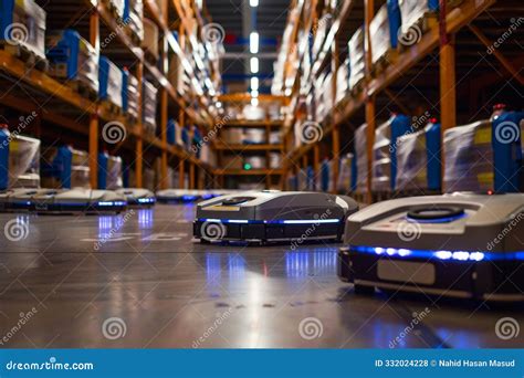 Automation Of Artificial Intelligence In Logistics Automated Robotic Carriers In A Smart