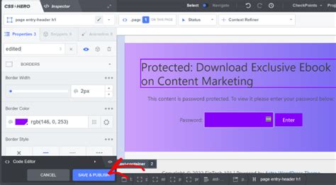 How To Customize A Password Protected Page In Wordpress