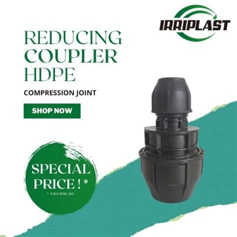 Jual Reducer Coupler Hdpe Compression 25mm 50mm Jakarta Barat