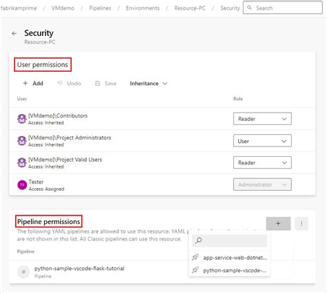 Secure Pipeline Resources Azure Pipelines Microsoft Learn