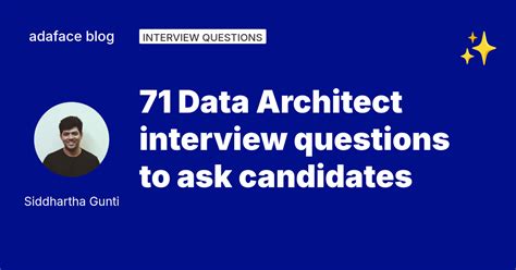 71 Data Architect Interview Questions Adaface