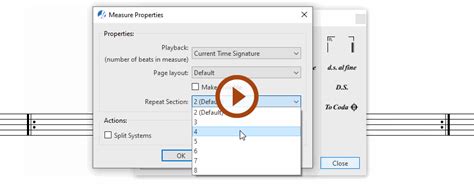 Left And Right Repeats Multiple Repeats Smartscore 64 Professional