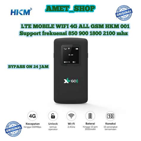 Modem Wifi Unlock G All Gsm Xl Go Hkm Bypass Bekas Lazada Indonesia
