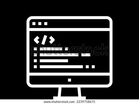 Computer Screen Programming Language Written On Stock Illustration 2239758675 Shutterstock