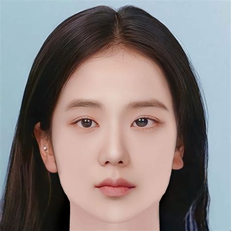 Jisoo Blackpink Head No Hair Low Poly Head For Game 3d Model By