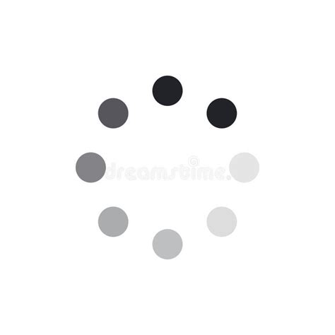 Loading Icon Set Screen Load Progress Wait Circle Vector Symbol Web
