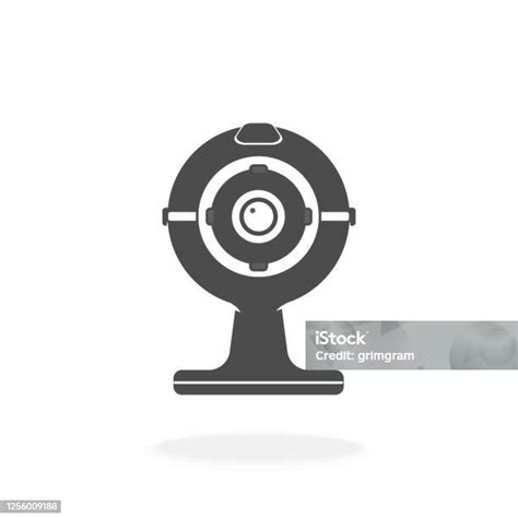 비디오 채팅을 위한 웹 캠 아이콘 벡터 일러스트 기호 기호 기자 회견에 대한 스톡 벡터 아트 및 기타 이미지 기자 회견 0